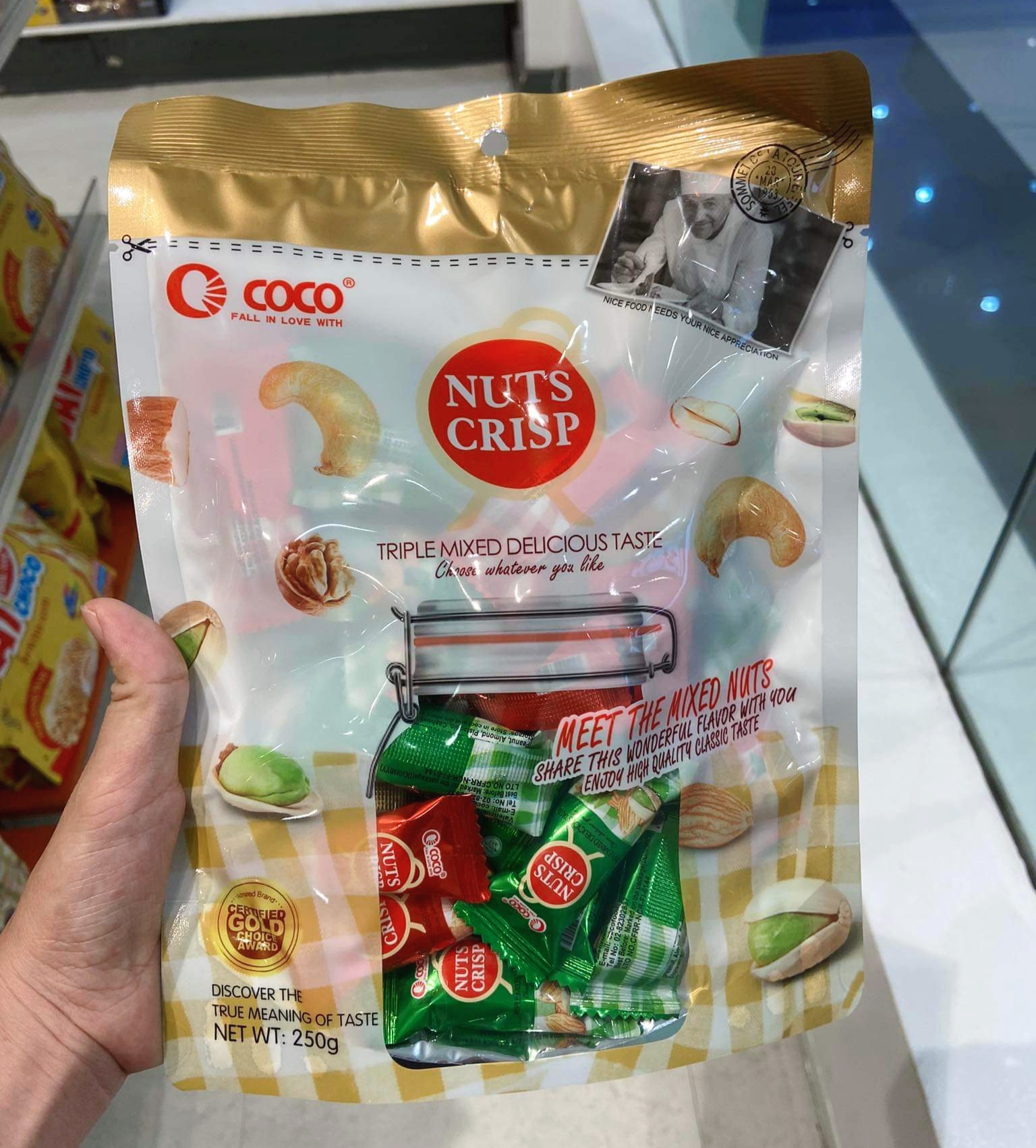 Nuts Crisp Triple Mixed Delicious Taste 250g ️ | Lazada PH