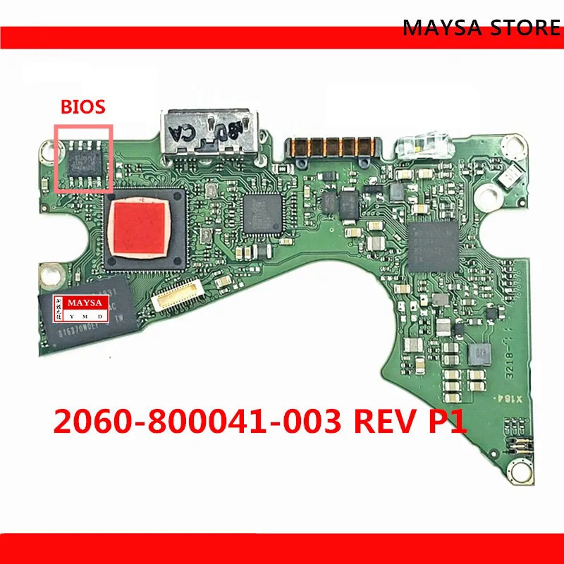 HDD PCB Logic Board แผงวงจรพิมพ์2060-800041-003 REV P1สำหรับ WD Hard ...