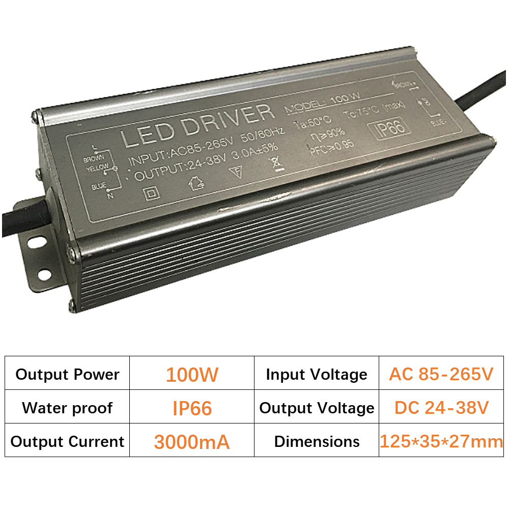 【Ready Stock】LED Driver 10W 20-24W 30W 40W 50W 60W 100W 300mA 600mA ...