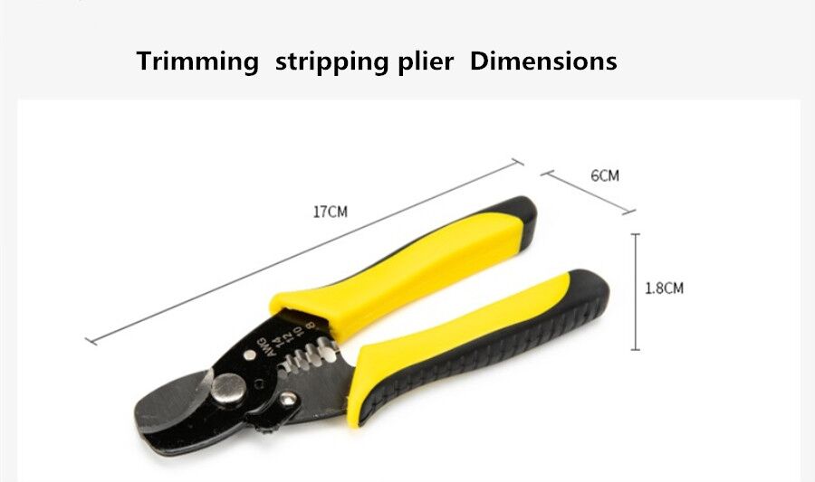【StyleVoyager】Crimper Cable Cutter Automatic Wire Stripper ...