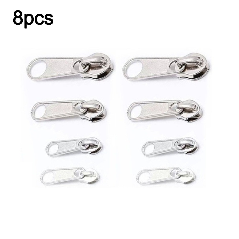 New 4 Sizes Zipper Head Universal Handmade Zipper Slider Repair Zipper ...