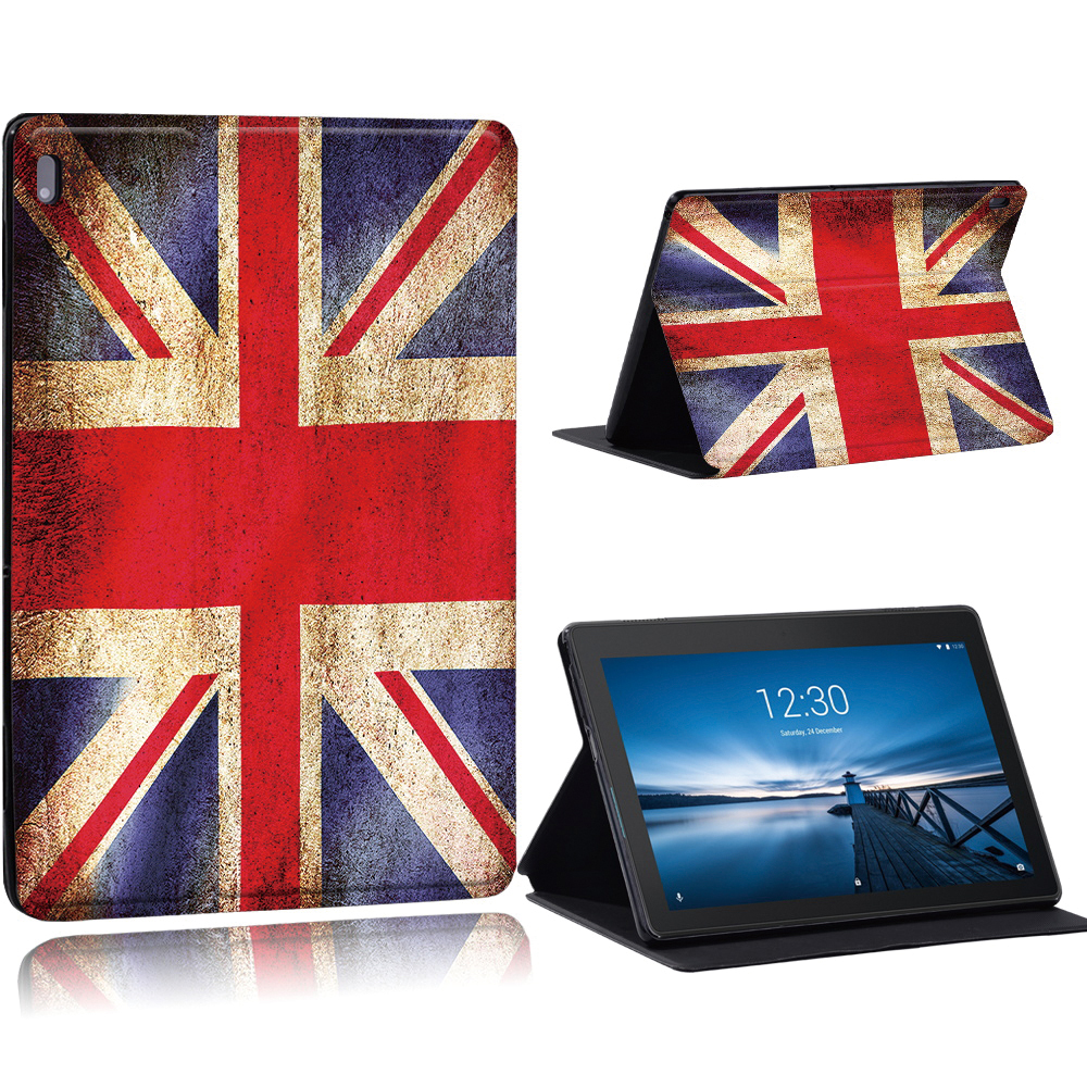 Old Image Series Pattern Case for Lenovo Tab E10 /Tab M10 10.1 Inch/Tab ...
