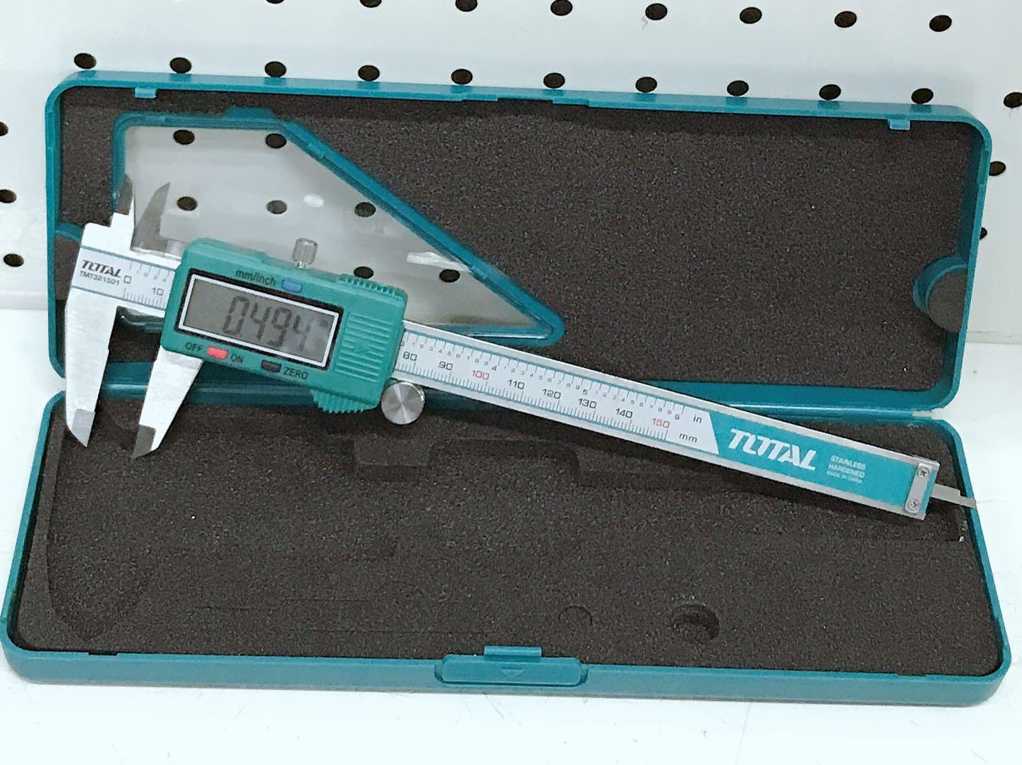 TOTAL TOOLS TMT321501 DIGITAL CALIPER 150MM | Lazada PH