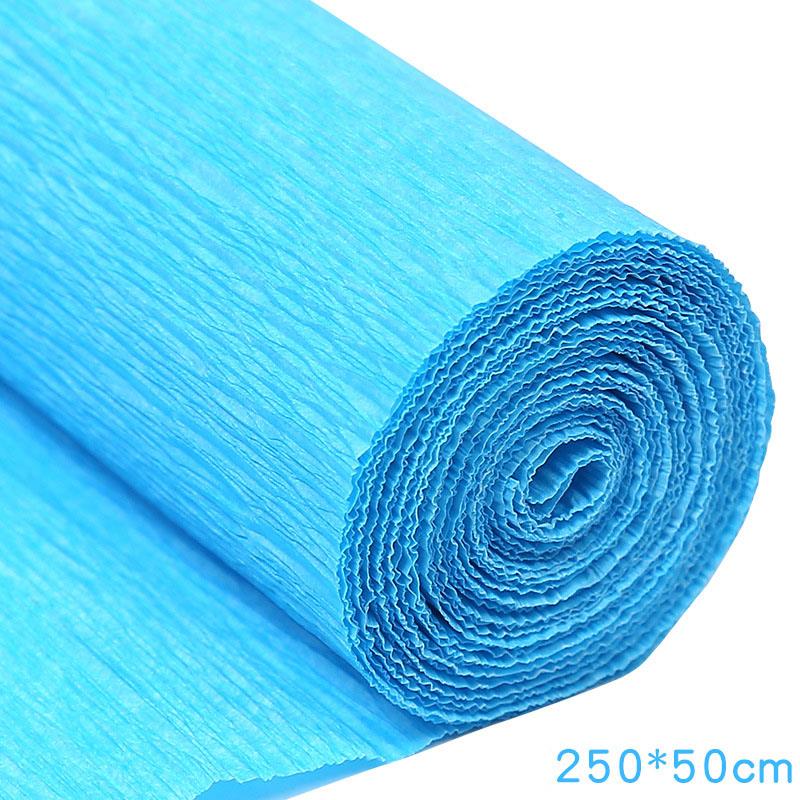 【In-demand】 17 Colors 250x50cm Colored Crepe Paper Roll Origami ...