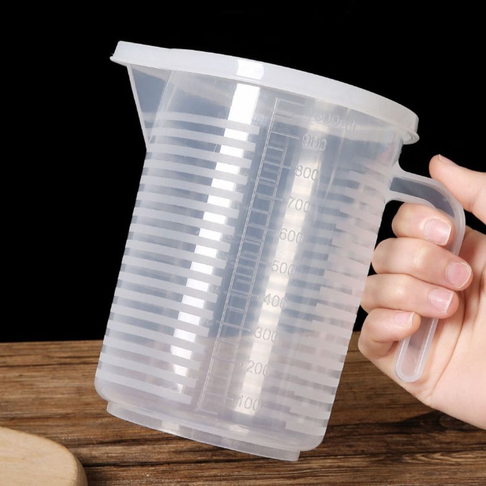 Laboratory Large-capacity Graduated Measuring Cup Transparent Plastic ...
