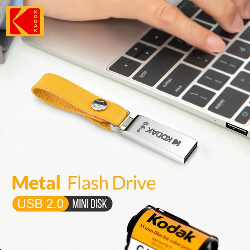 Aweisuan Luxury 100% KODAK Metal Flash Drive USB2.0 Pendrive 32GB 64GB ...