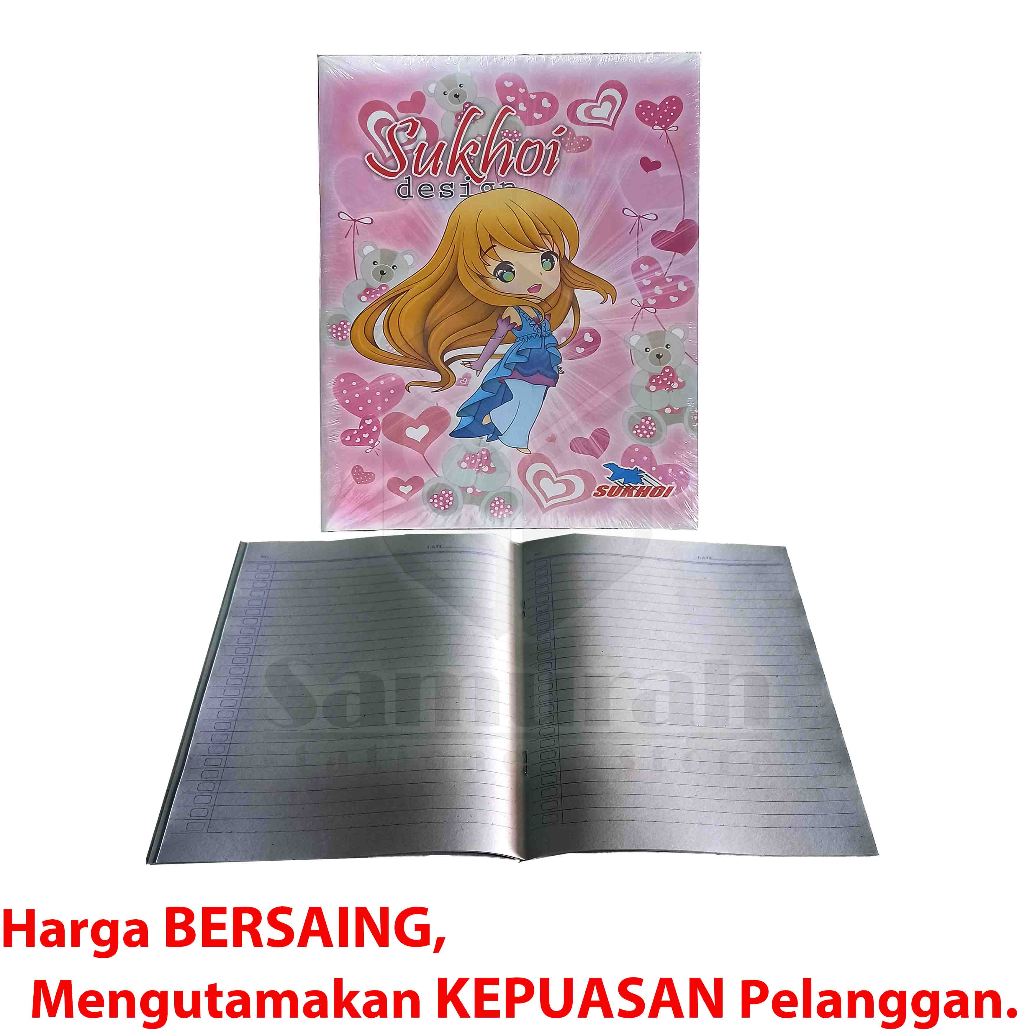 Buku Tulis Sukhoi 38 Lembar / Buku Tulis Sekolah Murah Tipis isi 38 Lbr ...