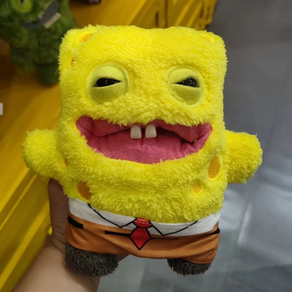 Animation Perimeter Funny Ugly Spongebob Stuffed Cute Tooth Stuffed ...