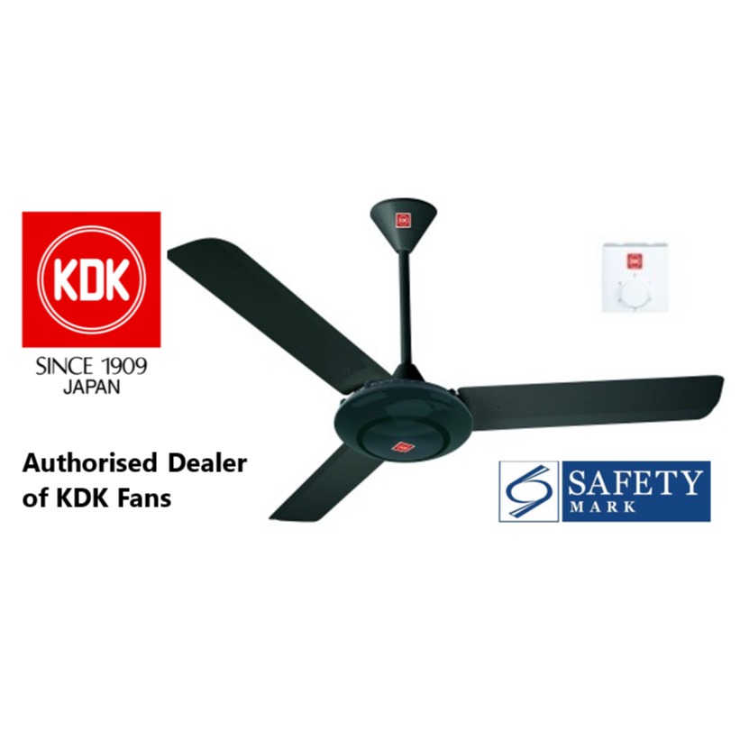 KDK M48SG Ceiling Fan (White/Black) | Lazada Singapore