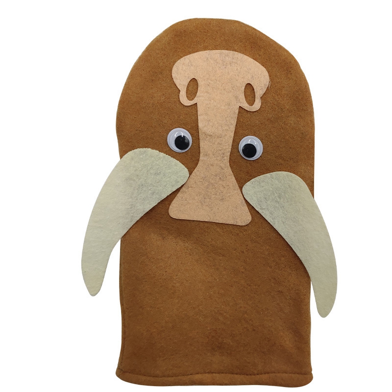 Animal Hand Puppet Making Kit for Kids Toddlers DIY Art Craft Felt ...