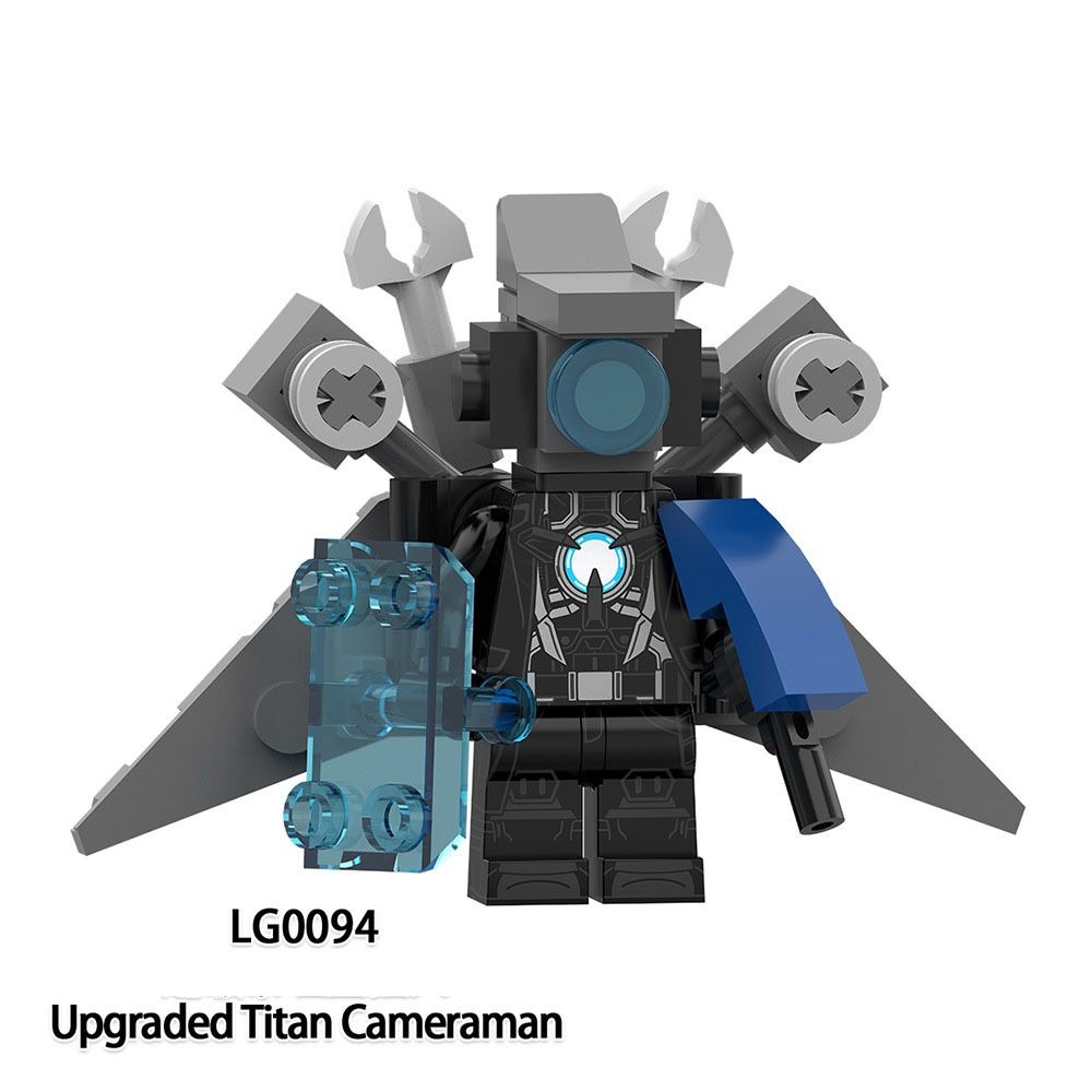 set Role Play Skibidi Toilet Skibidi Toilet Bricks Dolls Removable ...