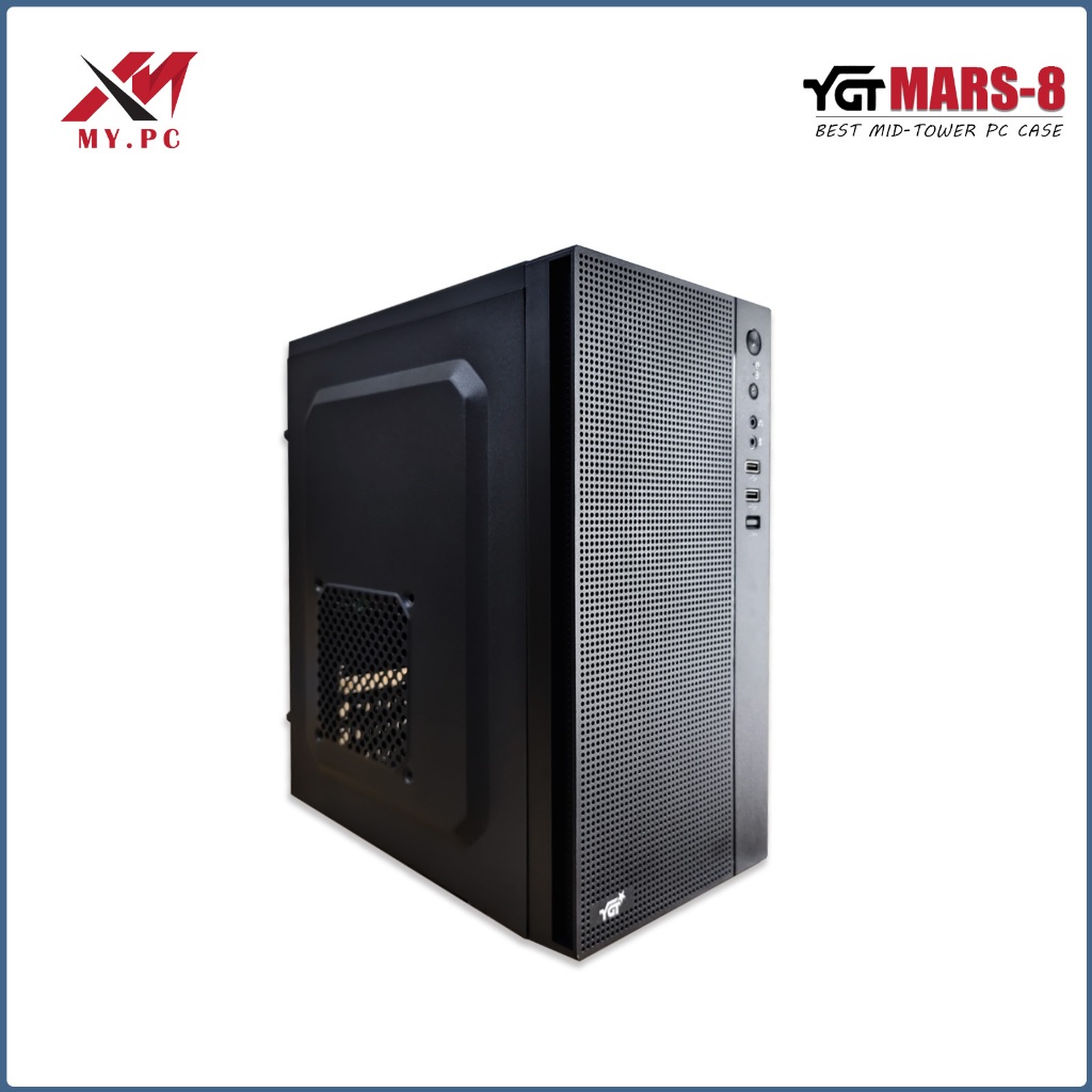 YGT Mars 8 PC CASE With PSU Generic Case Mars series Micro-ATX/ITX ...