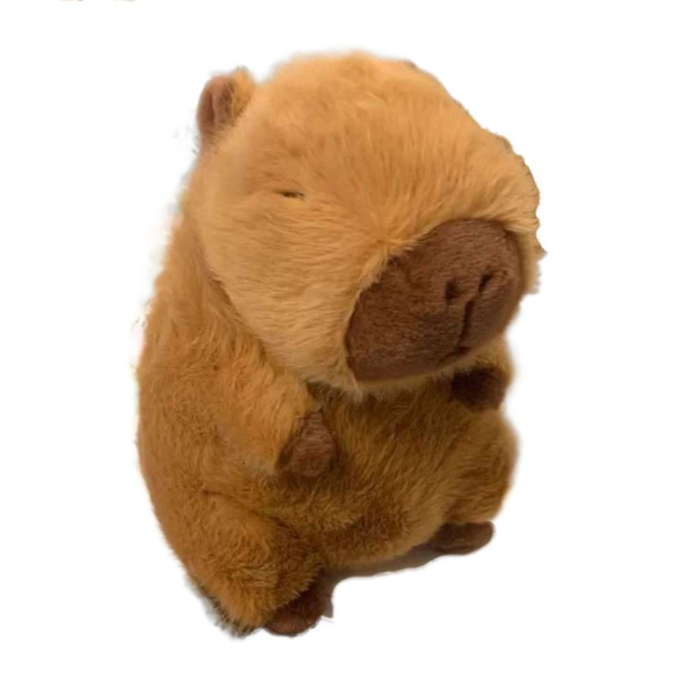 ANGCHI Simulation Capybara Plush Pendant Cloth Doll Capybara Rodent ...