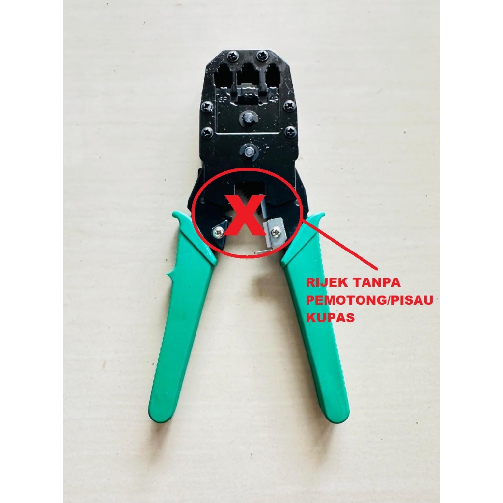 CUCI GUDANG Tang Krimping Tools RJ 45 RJ 11 Crimping Tool RJ45 RJ11 ...