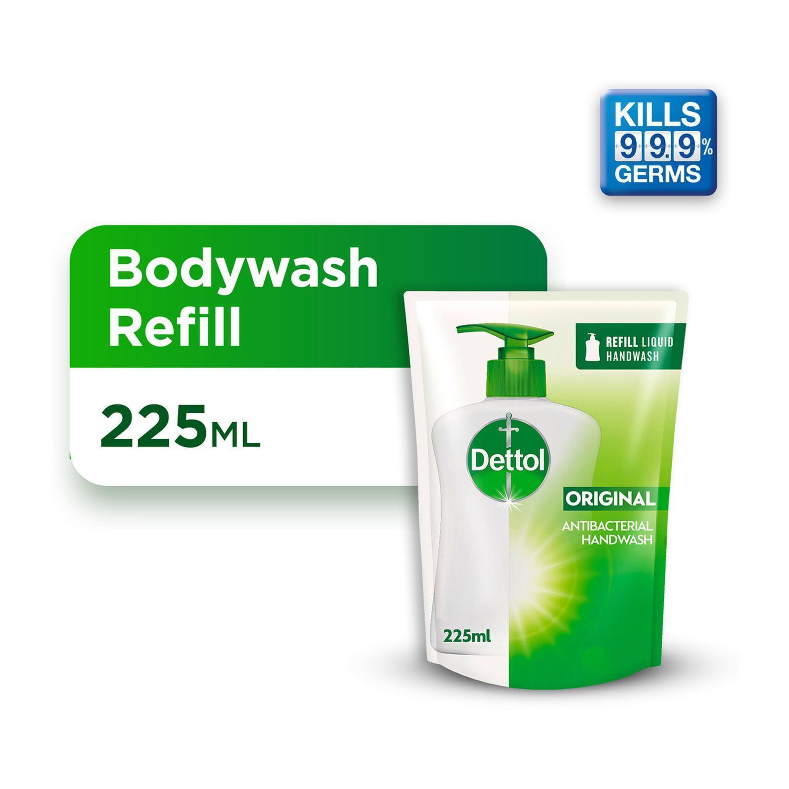 Dettol Original Anti-Bacterial Hand Wash Refill Pouch 225ml (Laz Mama ...