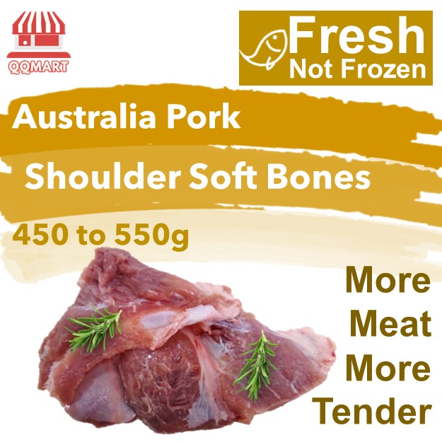 QQMart Fresh Pork (Not Frozen) - Fresh Australia Pork Shoulder Soft ...