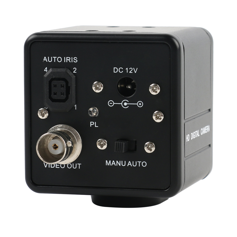 CCD 800TVL 1/3 Industry Digital Video Microscope Camera CS C Mount Lens ...