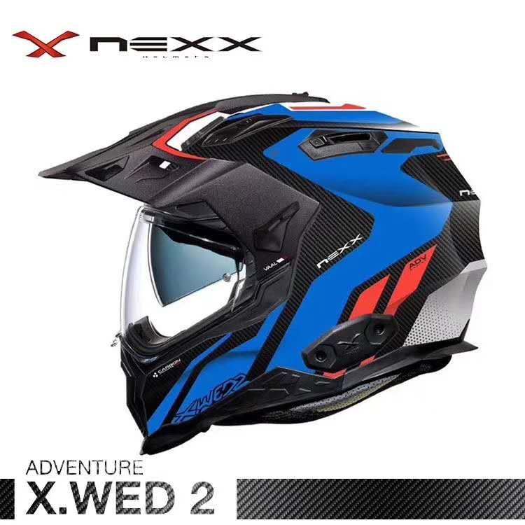 Portugal imported X NEXX X.WED2 Highway Gulfstream Rally Helmet Motorcycle with Double Lens ...