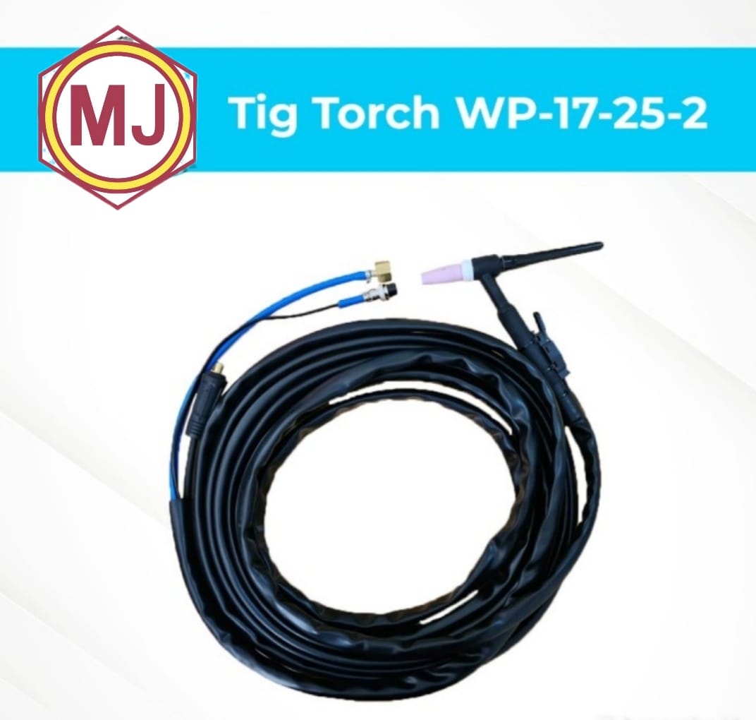 Stang Las Argon / Tig Torch Set WP-17 Double Cable panjang 8 meter ...