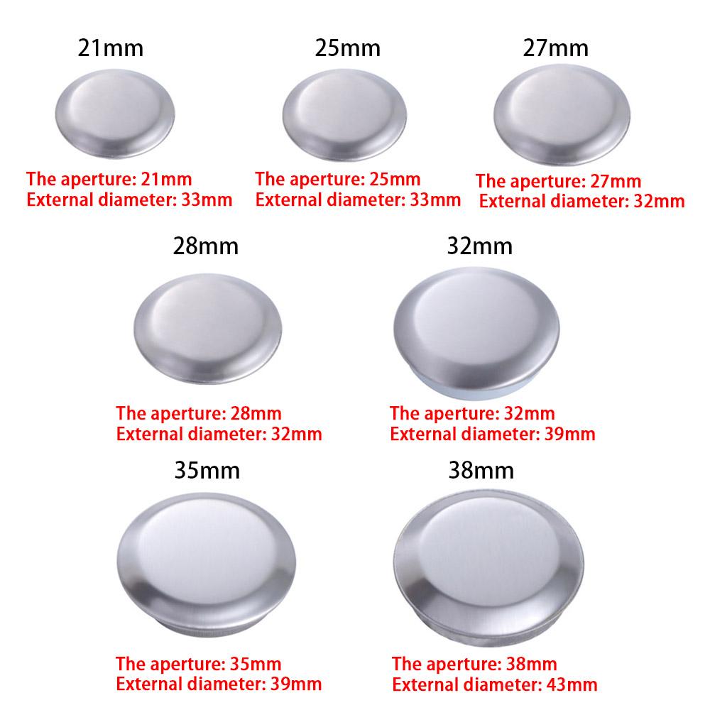 Decorative Covers Stainless Steel Sink Hole Cover Anti-leakage Round ...