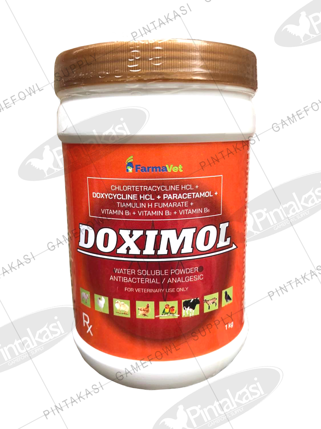PINTAKASI FarmaVet Doximol Powder 1kg Antibacterial : Analgesic ...