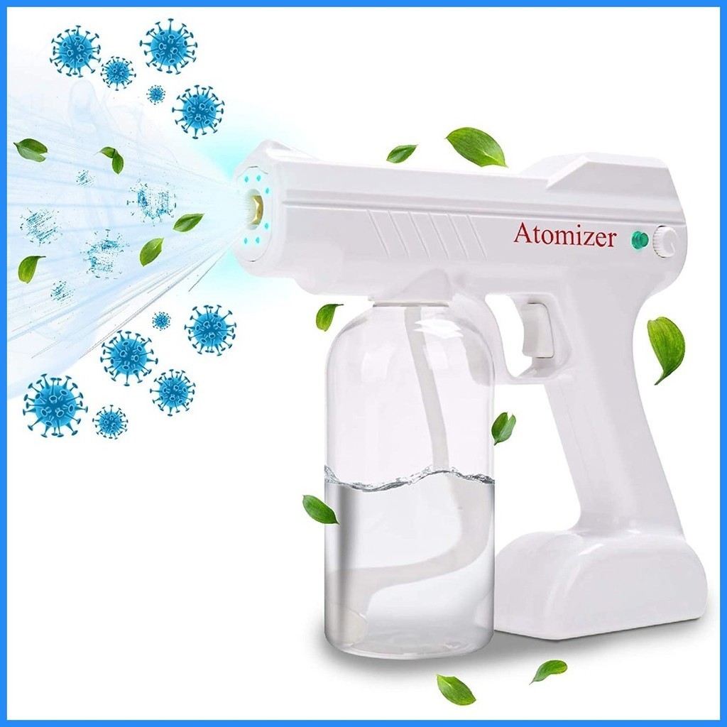 ⊕ USB Charging Blue Light Nano Disinfection Gun Spray Antivirus Air ...