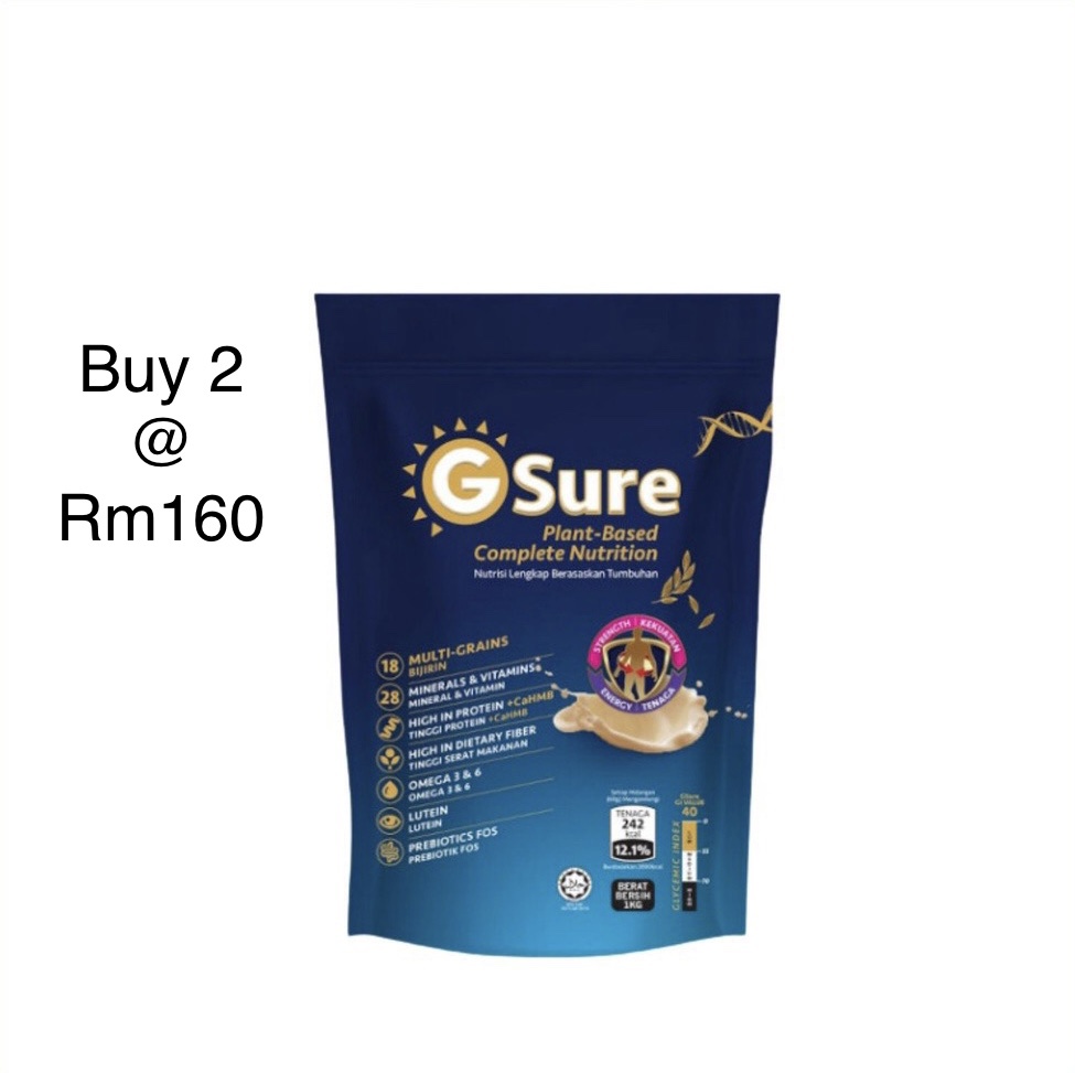 Free Shipping GoodMorning GSure 1kg Plant Based Refill Pack♥ | Lazada