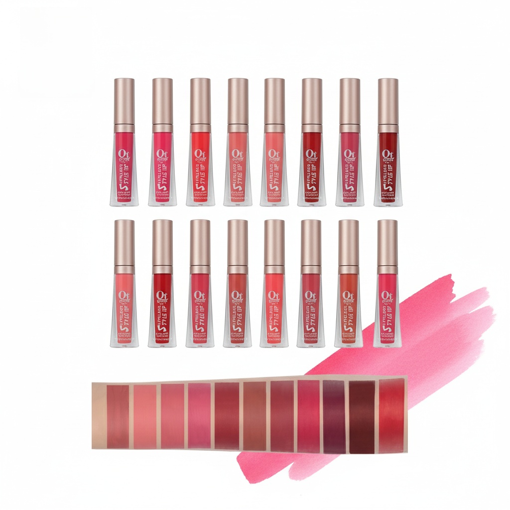 12 in 1 Korean set of Velvet Matte Lip Gloss ,Long Lasting Waterproof ...