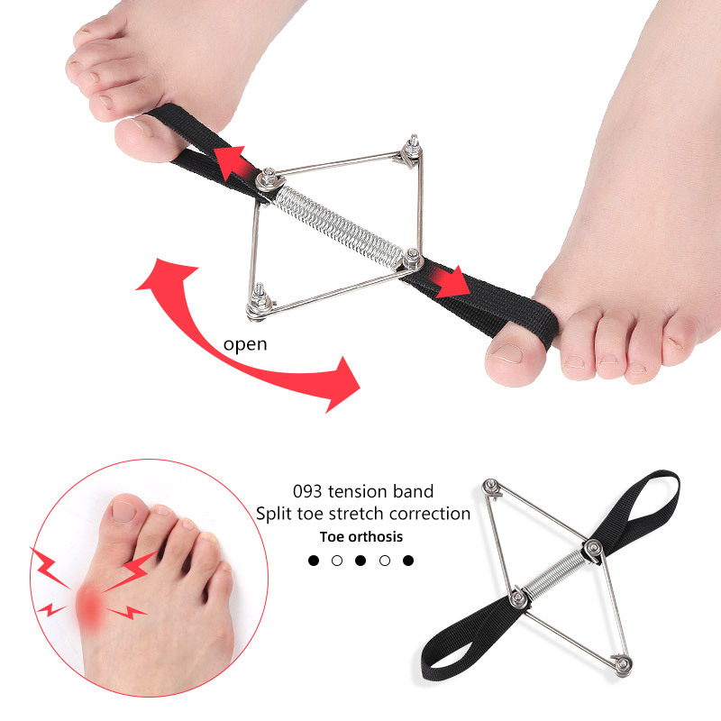 Toe Straightener Hallux Valgus Corrector Belt Foot Stretch Recovery ...