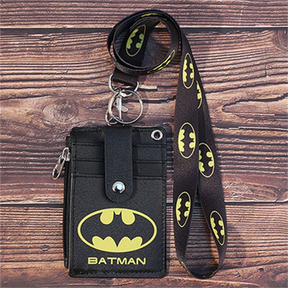 Student Stitch Id Credit Card Cover Identity Lanyard Pu 5 Bits Hanging ...
