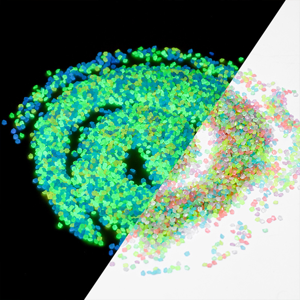 Luminous sand particles luminous aquarium sand decoration 3-5mm gravel ...