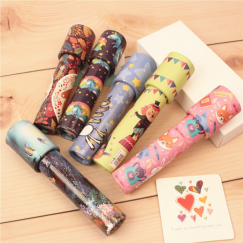 1Pc Rotating Kaleidoscope Classic Nostalgic Child Science Experiment ...