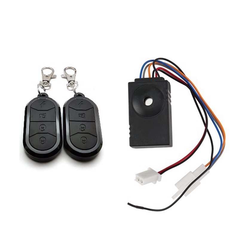 Ebike Alarm System Dual Remote Control 36V 48V 60V 72V Alarm ...