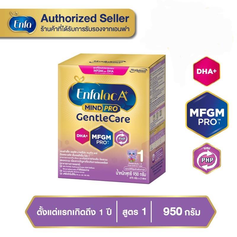 เอนฟาแล็ค เอพลัส มายด์โปร เจนเทิลแคร์ 320 กรัมและขนาด 350กรัม Enfalac A ...