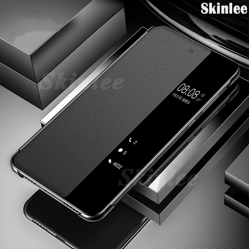 Phone Case for Vivo X200 Pro Back Cover Window View Leather Smart ...