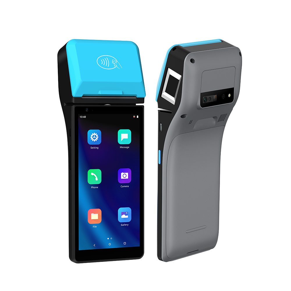 BT 5.0 4G Android 11.0 Handheld Payment ESC/POS Systems Mobile Fiscal ...