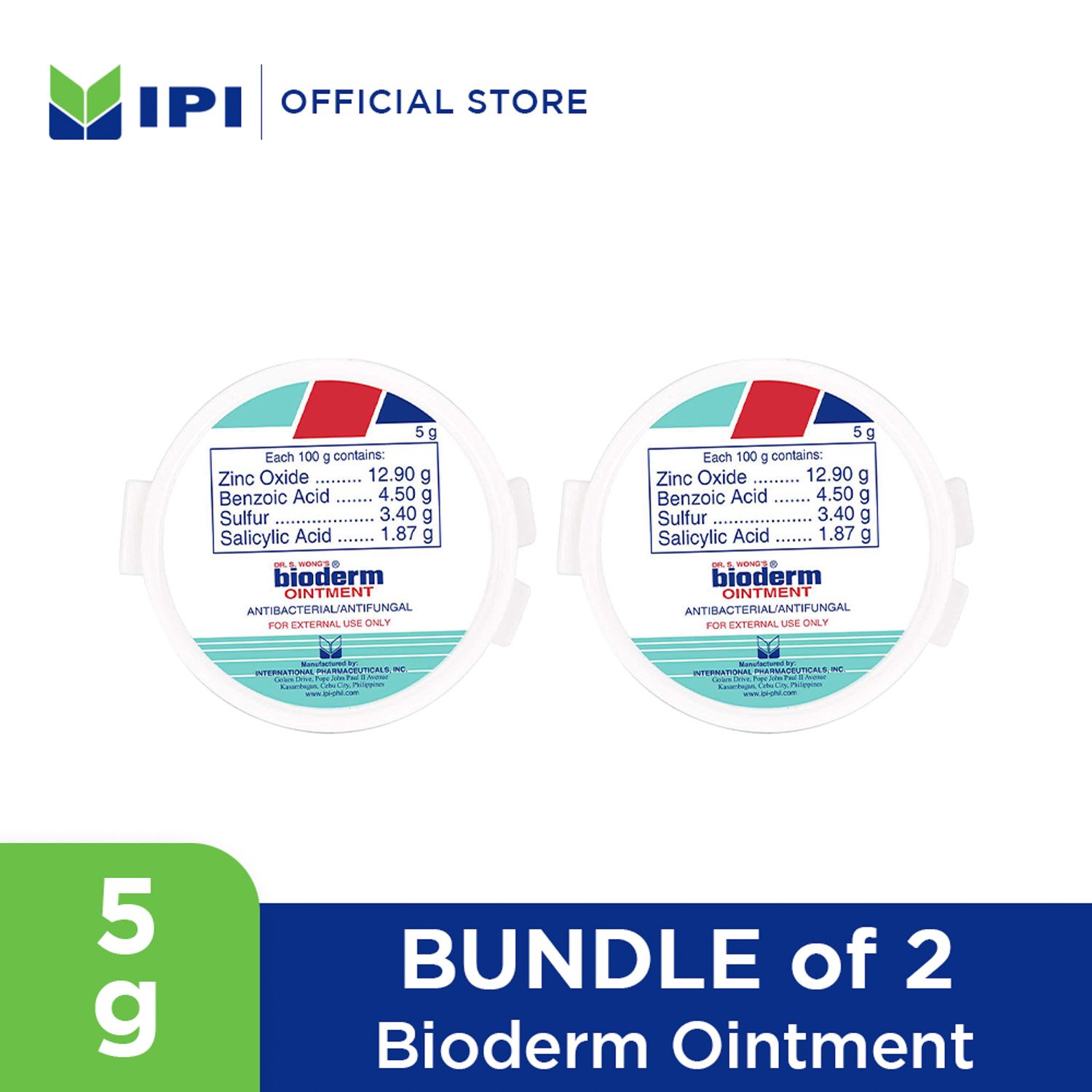 Bioderm Ointment 5g Filptop [Bundle of 2] | Lazada PH