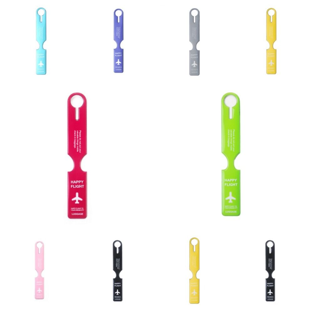 Soft Boarding Pass PVC Luggage Tag Baggage Name Tags Address Label ...