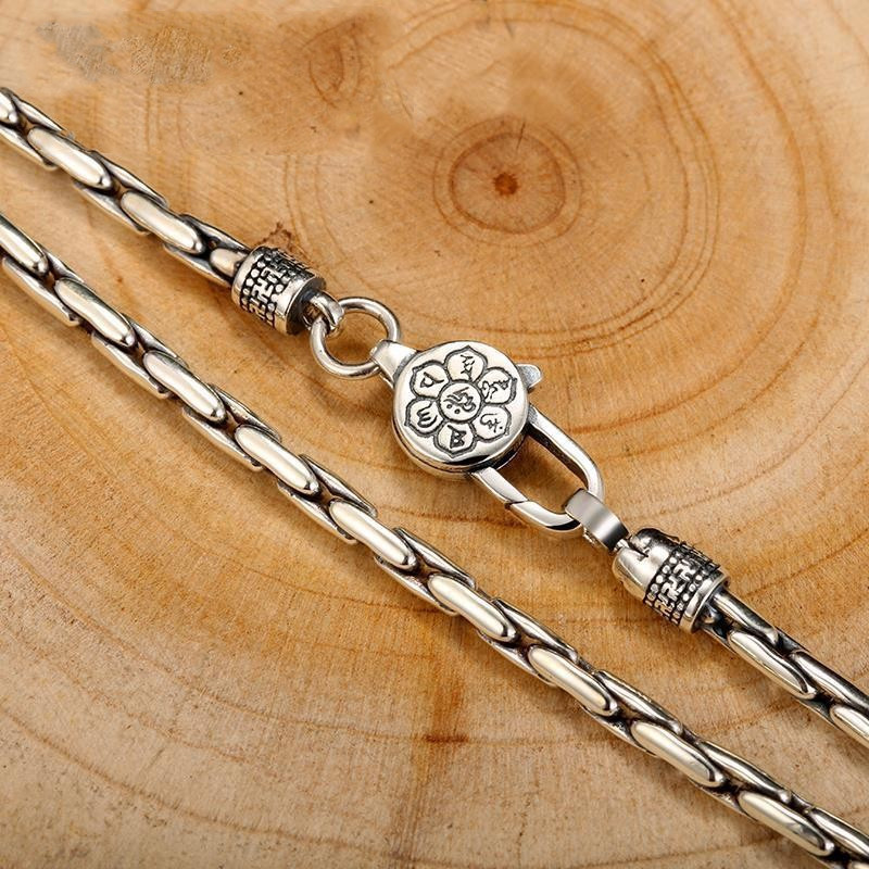 【Mega Sale】High-end domineering boys necklace diamond pestle Korean ...