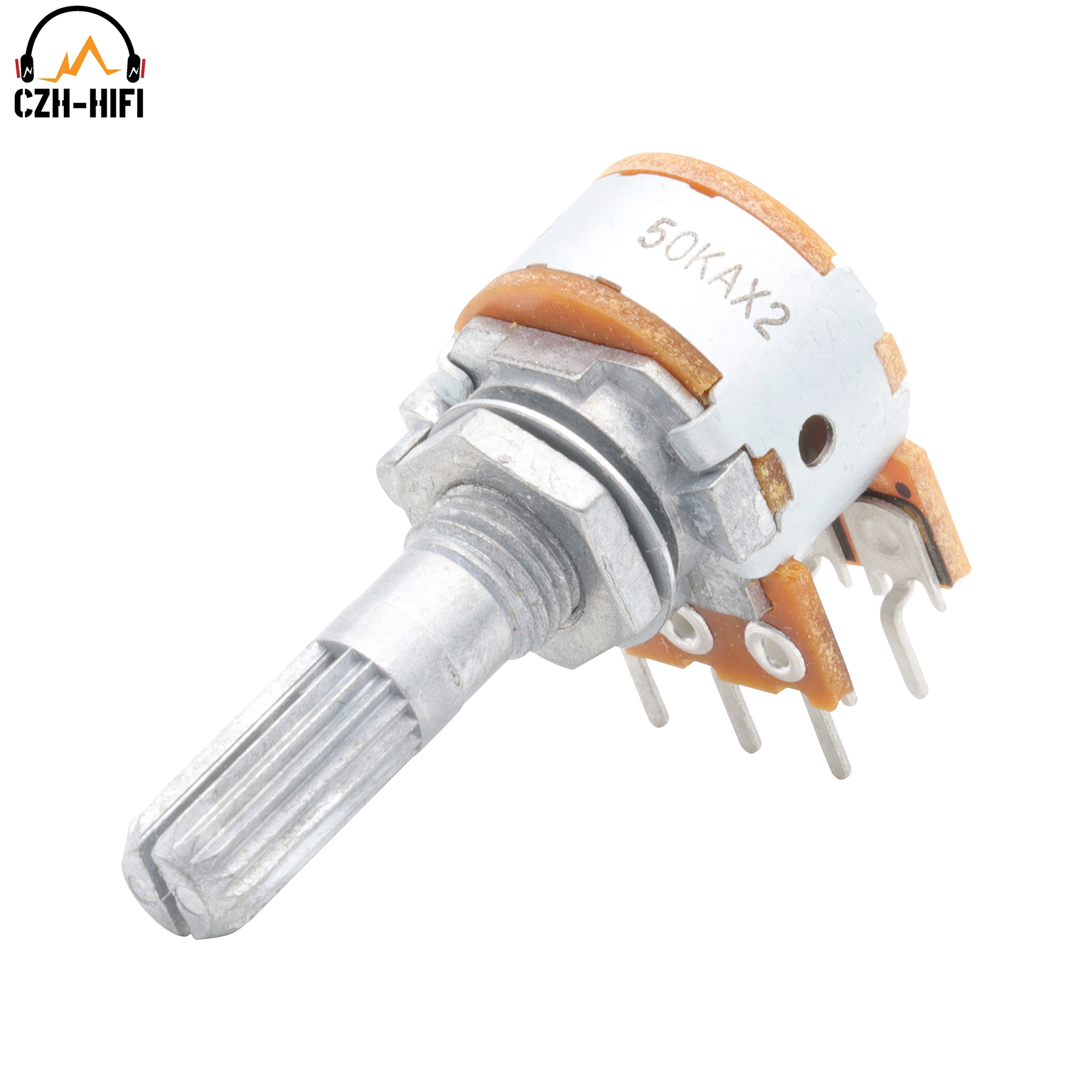 1pc Japan Alps Rk16 50ka 100ka Stereo Log Attentuator Potentiometer For ...