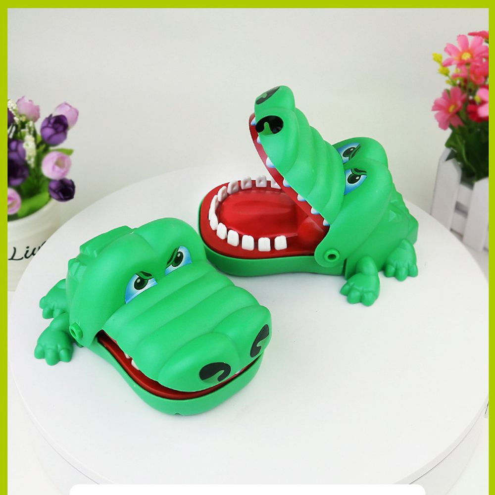 Funny Children Gift Dinosaur Bite Finger Crocodile Mouth Hand-biting ...