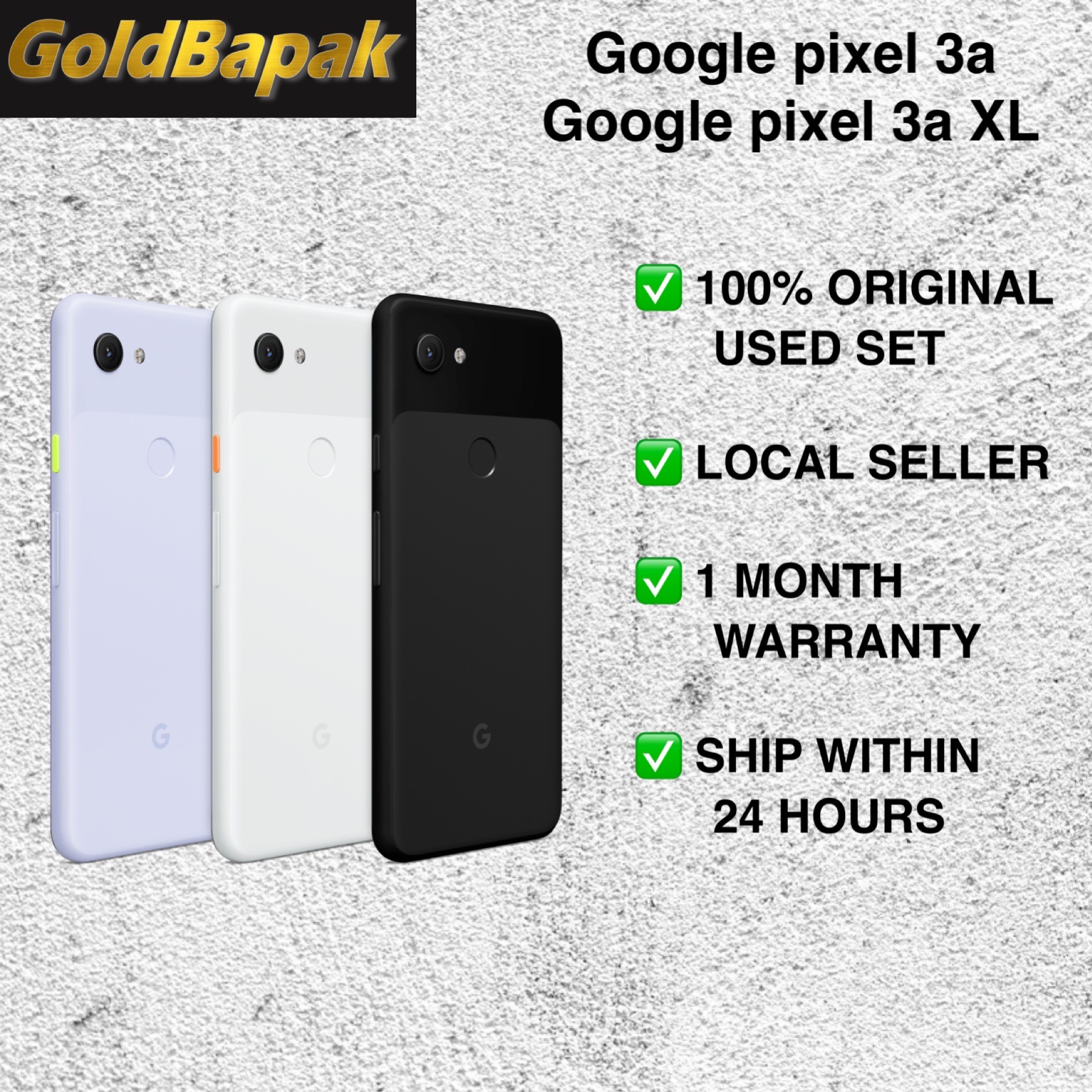 Pixel 3a/3a XL 4GB Ram 64GB Rom | Lazada