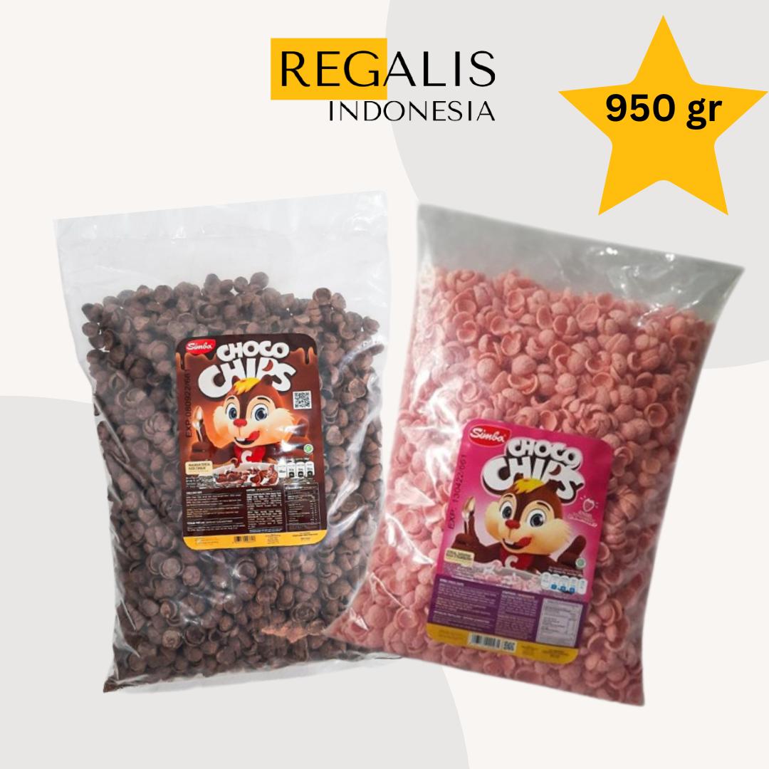1 PACK (950GR) SIMBA CHOCO CHIPS CEREAL COKLAT/ STRAWBERRY | Lazada Indonesia