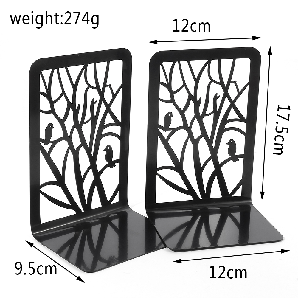 【InnovateWorld】New Style Black Tree of Hope Desktop Book Ends Office ...