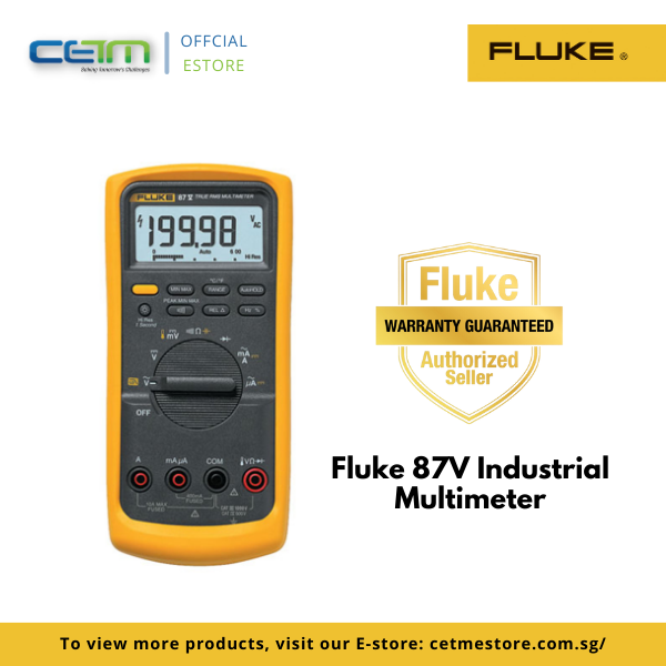Fluke 87V Industrial Multimeter | Lazada Singapore