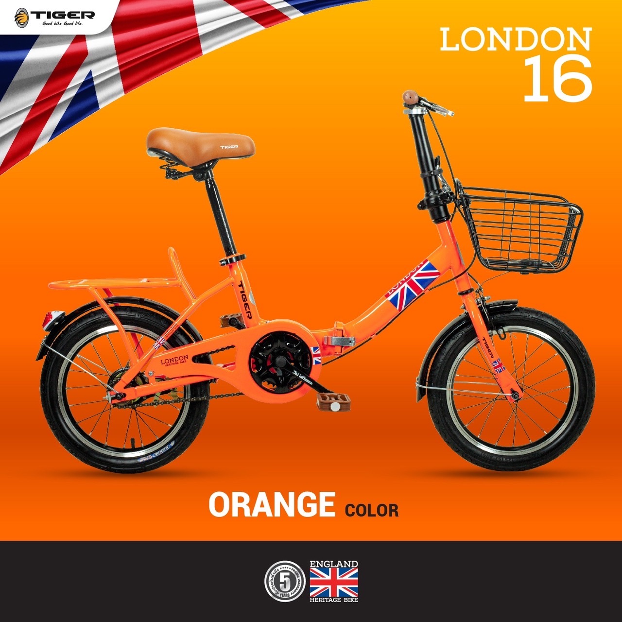tiger London วงล้อ16 นิ้ว - NATEEB BIKE - ThaiPick