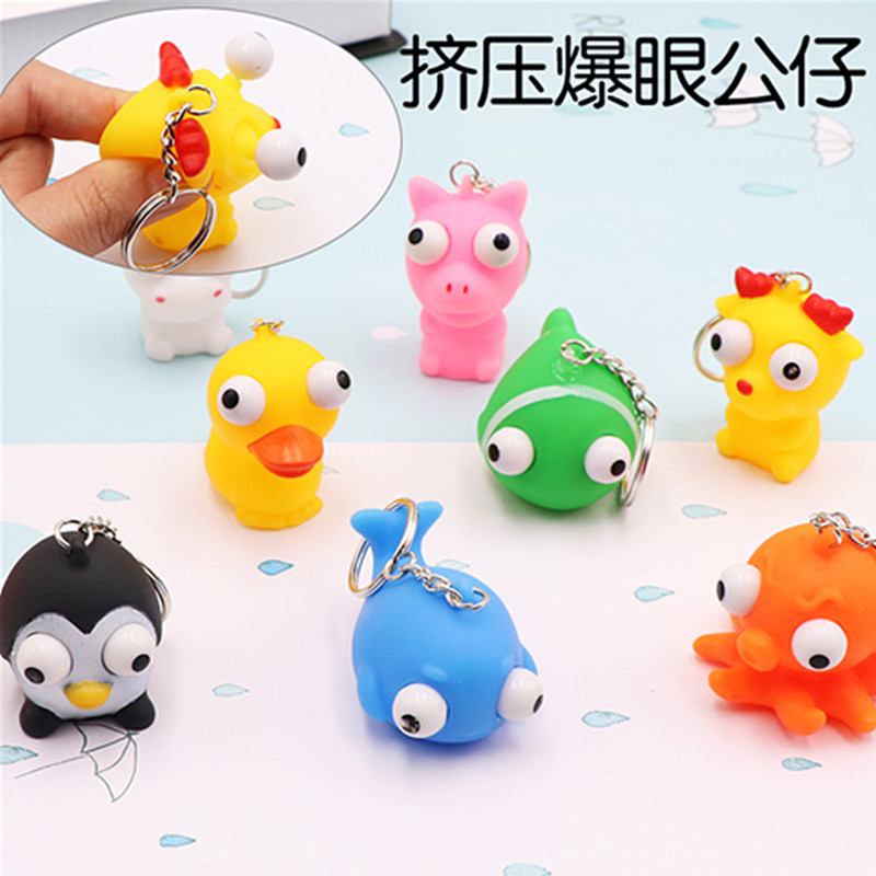 【EcoDealsq】Anti Stress Squeeze eyes doll Funny decompression toy ...