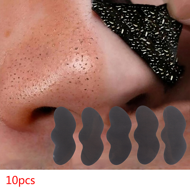 10pc Nose Blackhead Remover Mask Shrink Pore Mask Deep Nose Pore ...