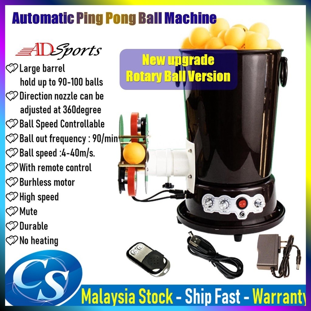 Electric Table Tennis Training Robot, Automatic Ping Pong Machine ...