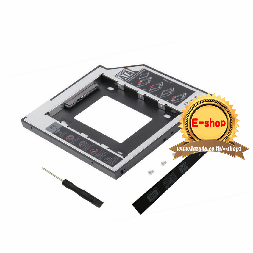 ถาดแปลง ใส่ HDD SSD Tray SATA HDD SSD Enclosure Hard Drive Candy Case 9 ...
